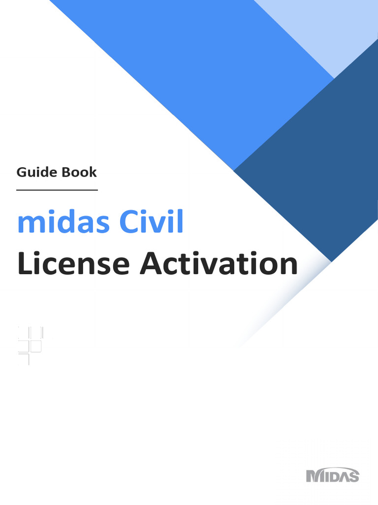 License Activation Guide - Midas Civil | PDF | Computer Security | Security