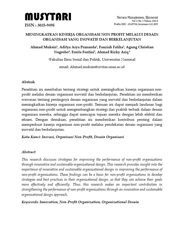 Jurnal Ahmad Muksin Musytari | PDF