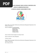 Blank Sample of EDPM SBA | PDF | Qualitative Research | Data