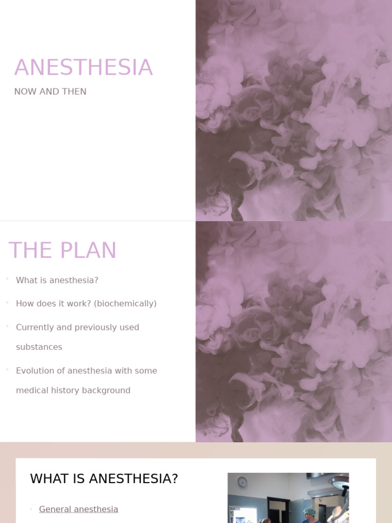 ANESTHESIA | PDF