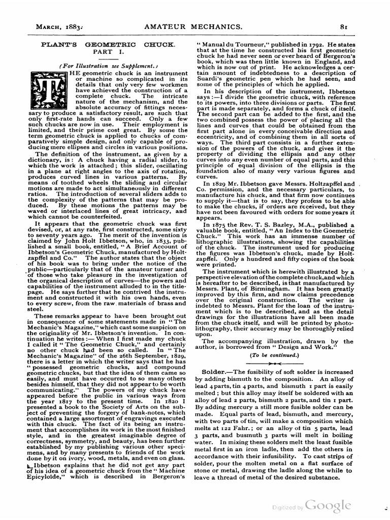 Geometric Chuck Plans - Google Search | PDF