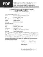 SURAT PELAKSANA HARIAN (PLH) | PDF