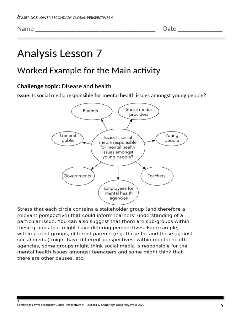 Social Media's Impact on Youth Mental Health | PDF | Mental Health ...