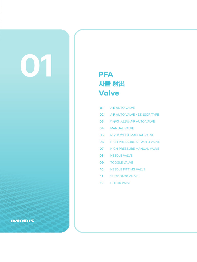 PFA Valve (2024) | PDF