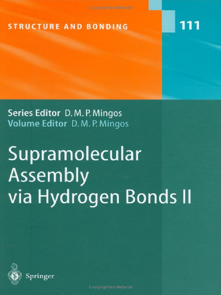 Supramolecular Assembly Via Hydrogen Bonds II - Dario Braga, Lucia Maini, Marco Polito (Auth ...