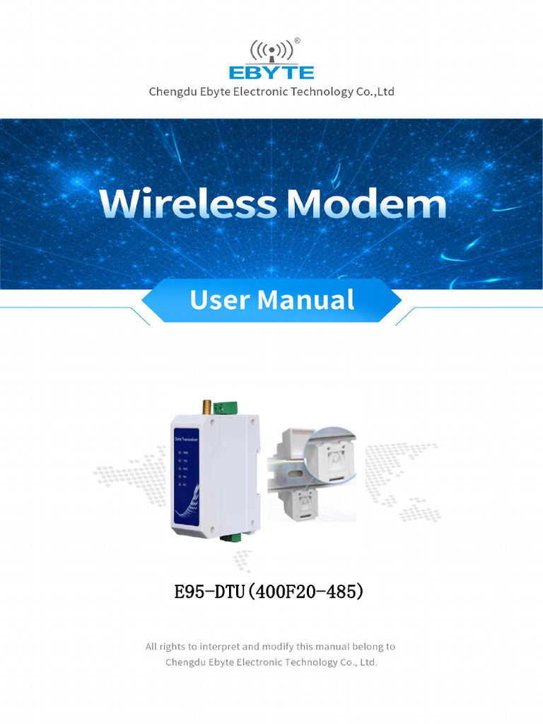 E 95 Dtu | PDF | Radio | Antenna (Radio)