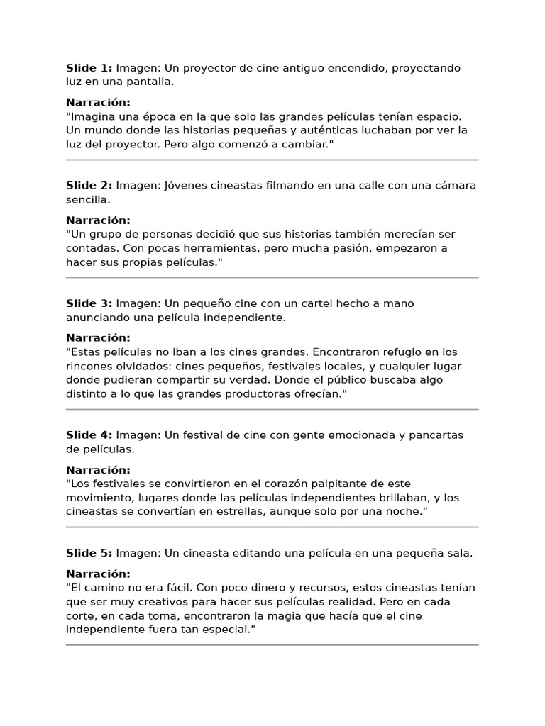 Script Storytelling | PDF | Director de cine