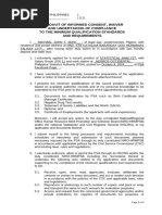 KVAC Data Privacy Consent Form | PDF | Information | Consent