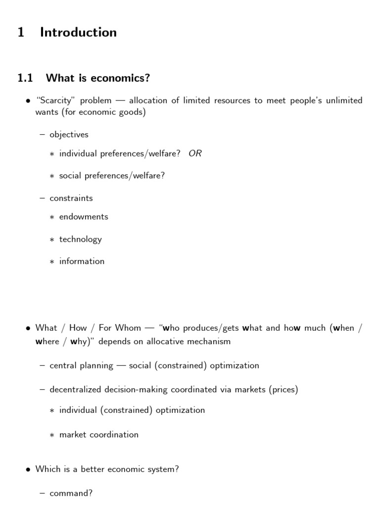 MFIN7007BD Econ 2023 - Slides1 (Intro) | PDF | Macroeconomics | Economics