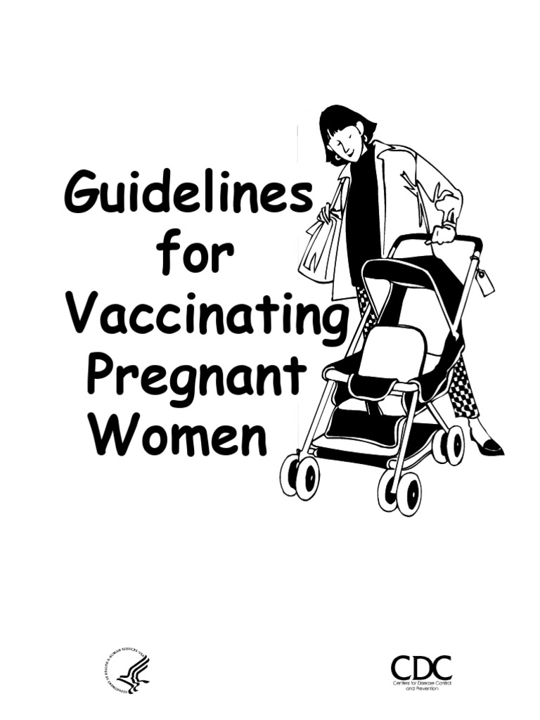 2003 Guidelines For Vaccinating Pregnant Women - CDC | PDF | Vaccines ...