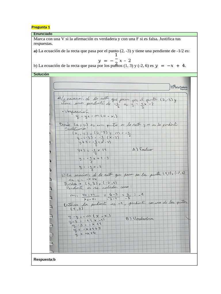 Formato de Soluci N de Desarrollo para Estudiante | PDF