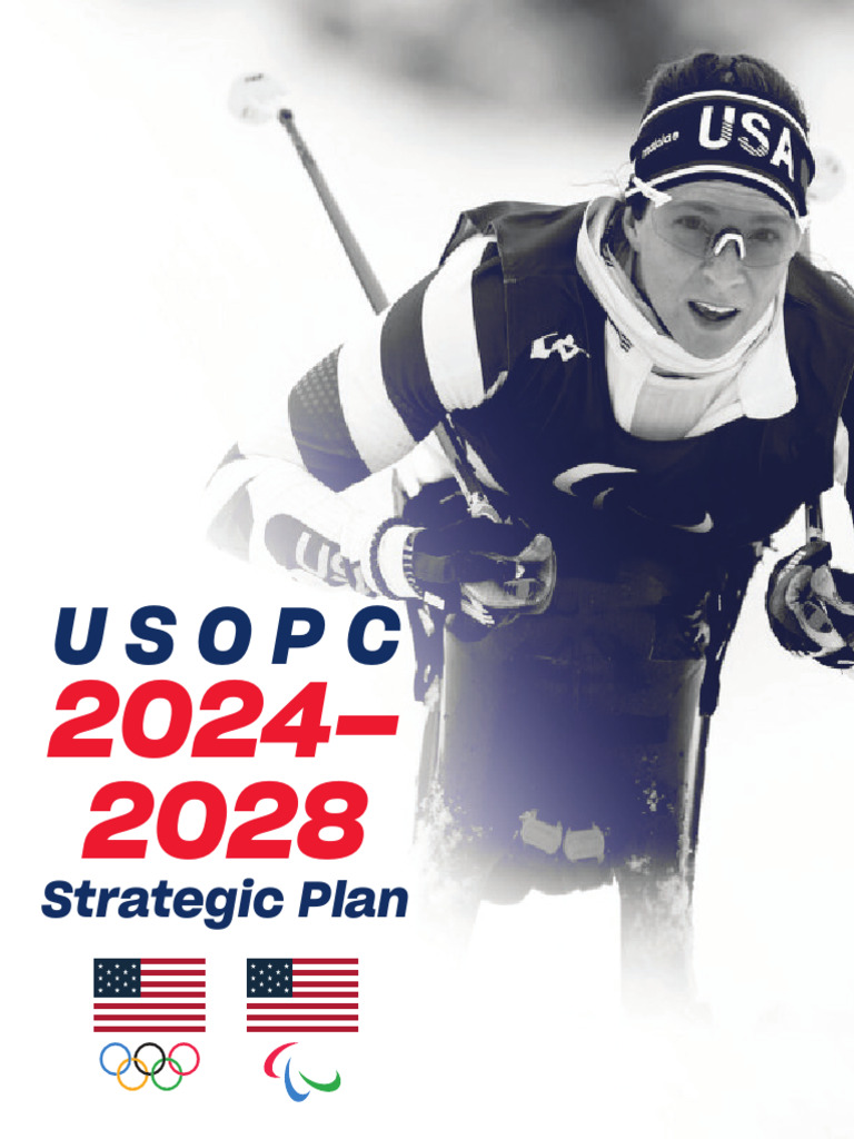 USOPC Strategic Plan 2024-2028 | PDF | Paralympic Games | Olympic Games