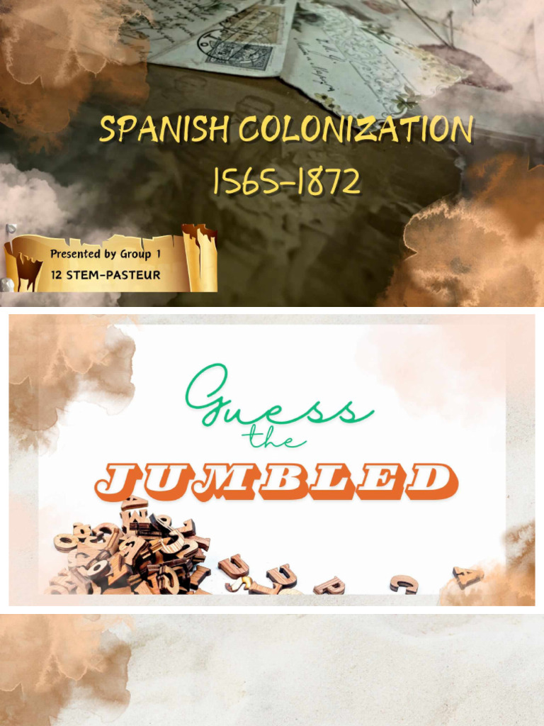 Spaniard Colonization | PDF