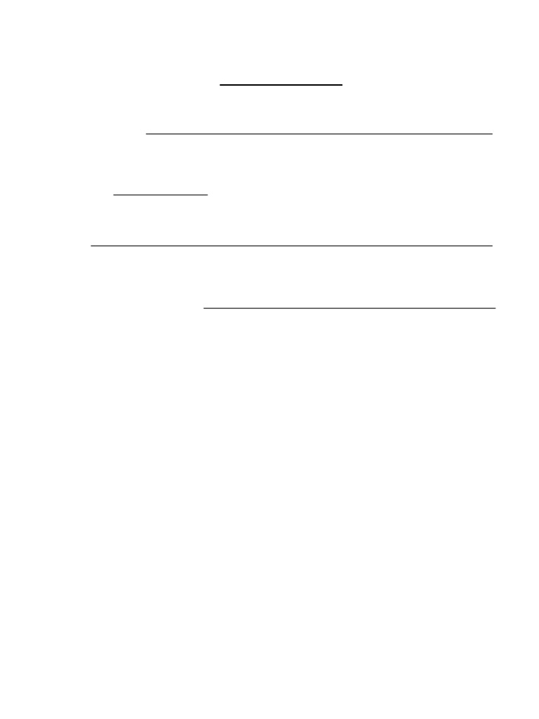 ACR Form For BPS 19 and 20 | PDF | Cognition