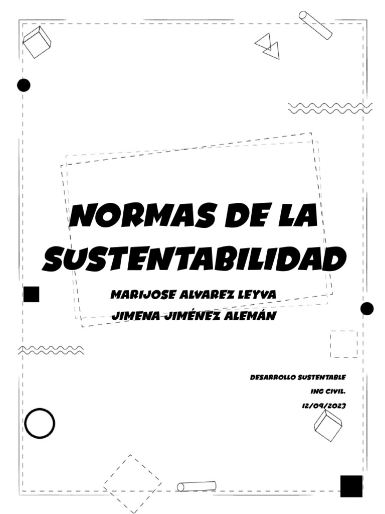 normas de la sustentabilidad | PDF | México | Tráfico