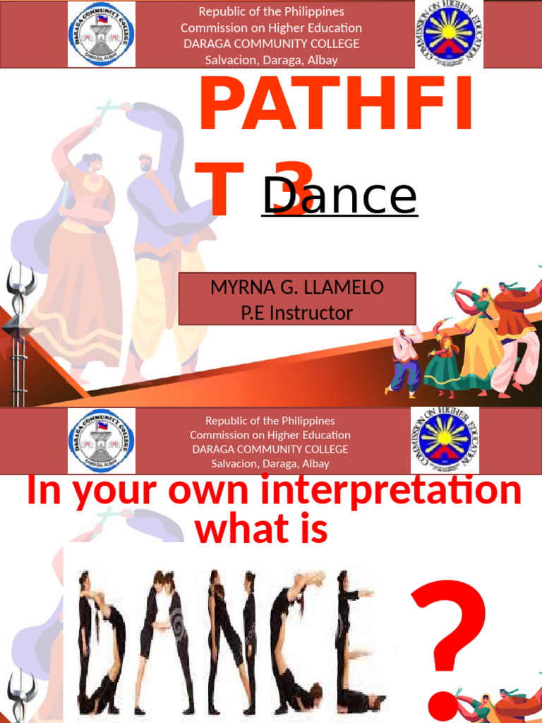 Pathfit 3 Intro Lesson 1 | PDF | Dances | Ballroom Dance