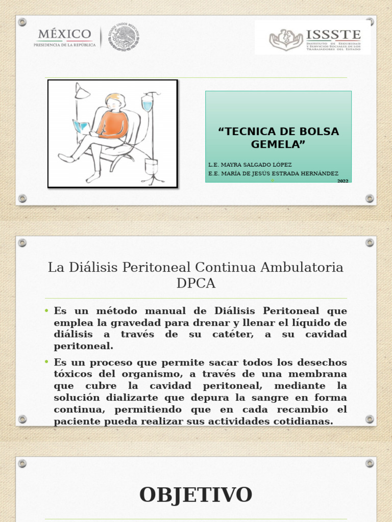 Tecnica DPCA | PDF | Especialidades Medicas | Medicina CLINICA