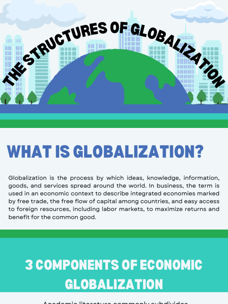 The Structures of Globalization | PDF | Market (Economics) | Globalization
