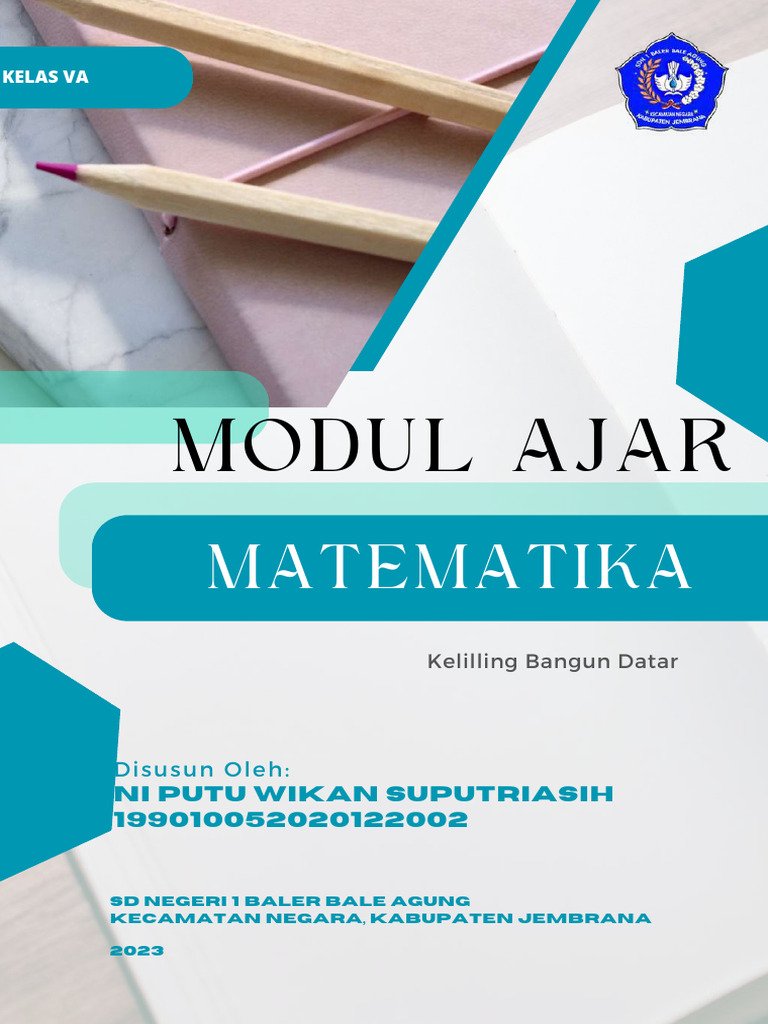 Modul Ajar - Matematika Kelas V Keliling Bangun Datar | PDF | Karier & Perkembangan | Perjalanan