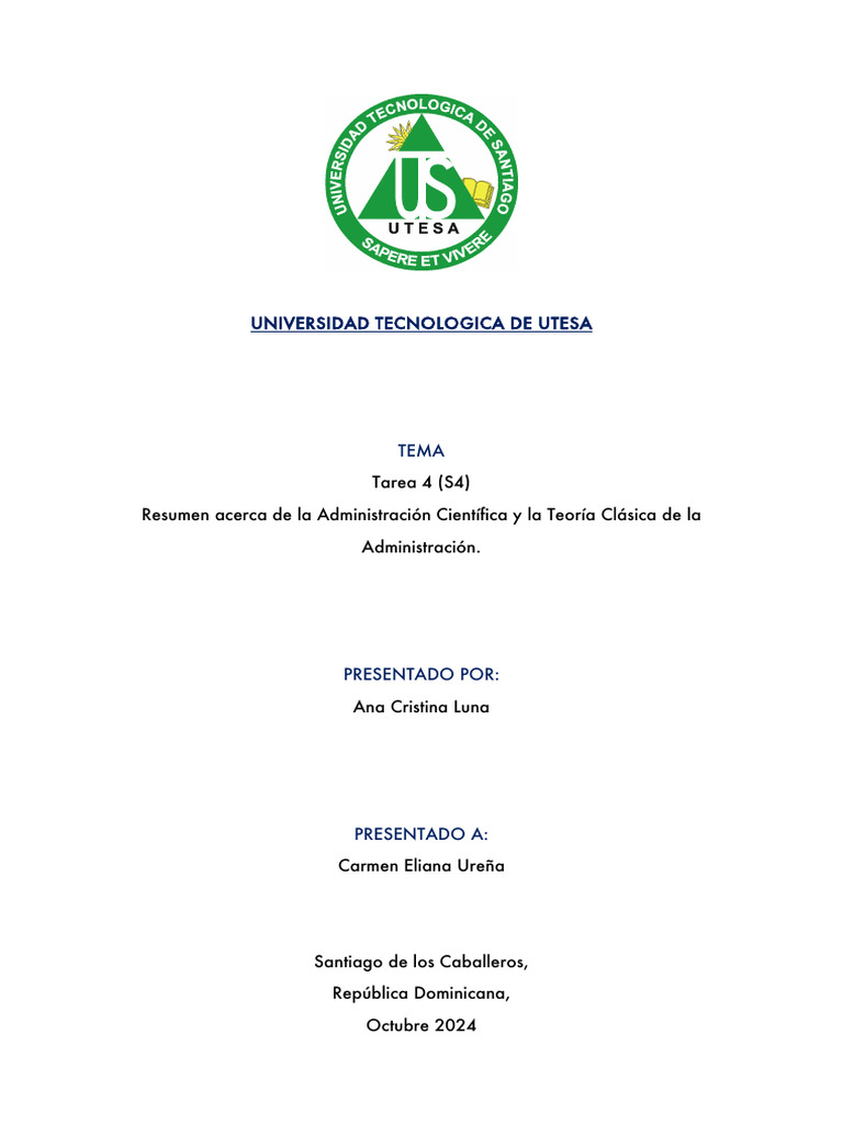 Tarea S 4 | PDF | Negocios económicos | Business