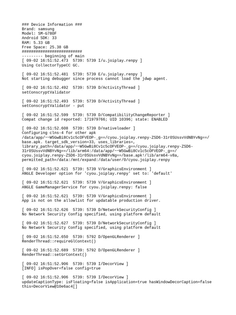 Log-2024_09_02_04_52 | PDF | Mobile Computers | Mobile Software
