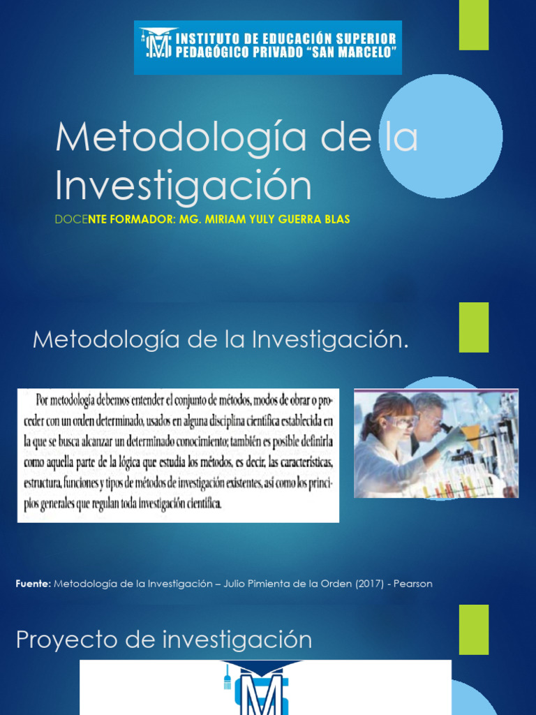 Metodologia de La Inv Proyecto | PDF