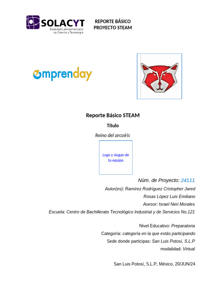 Reporte_STEAM (2) | PDF | Aprendizaje | Ingeniería