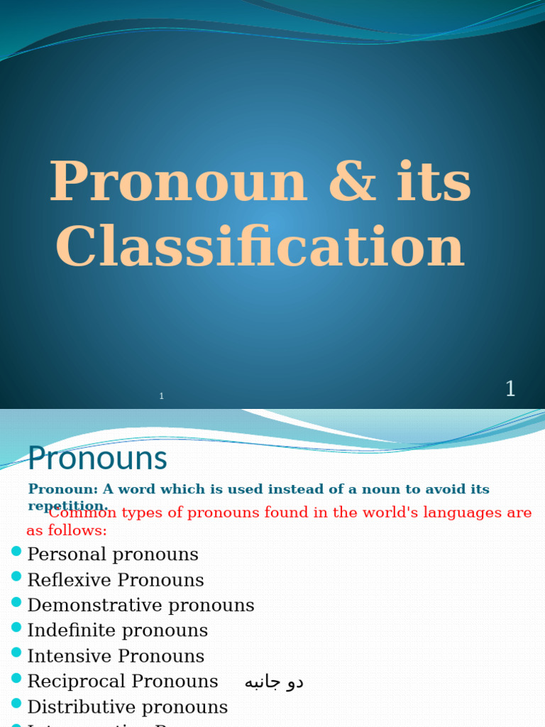 Pronoun | PDF | Pronoun | Grammatical Number