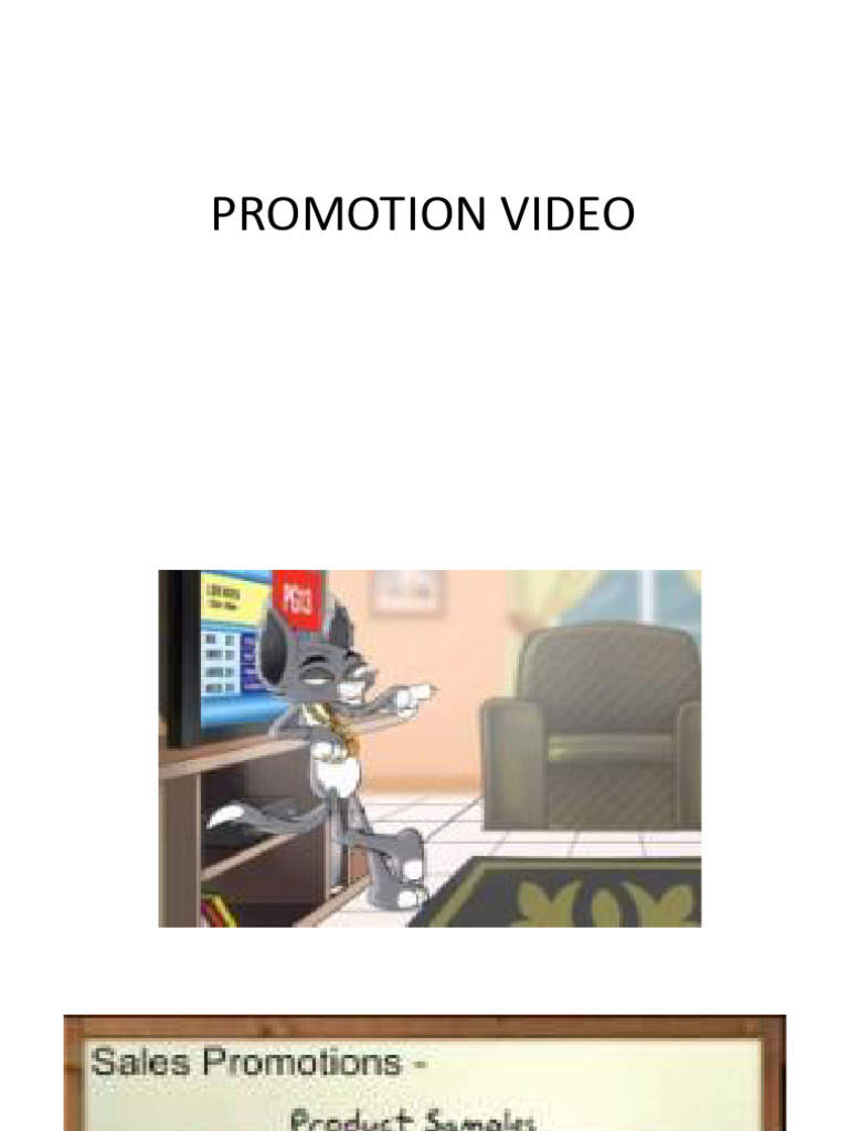 Principles of Business-Promotion video-M and L-Sept 14, 2024.pptx | PDF