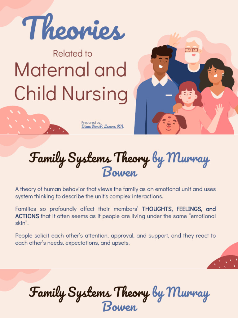 Maternal & Child Nursing Theories | PDF | Attachment Theory | Nursing