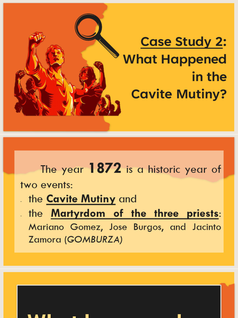 Case Study 2 What Happened in The Cavite Mutiny | PDF | Philippines | Spanish East Indies