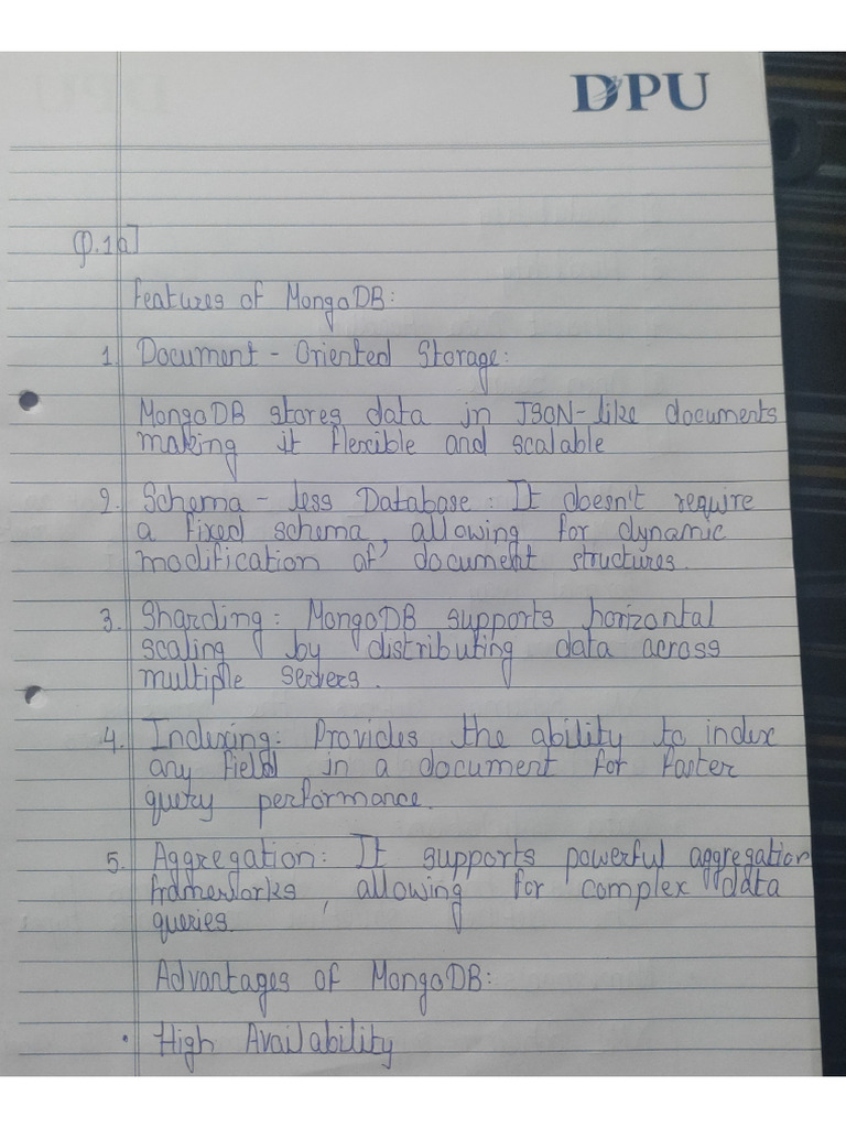 Adbms Paper Solution | PDF