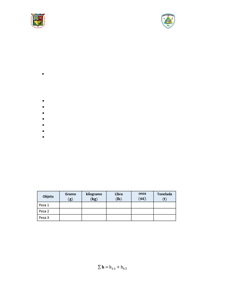 Mediciones 2 | PDF | Medición | Densidad
