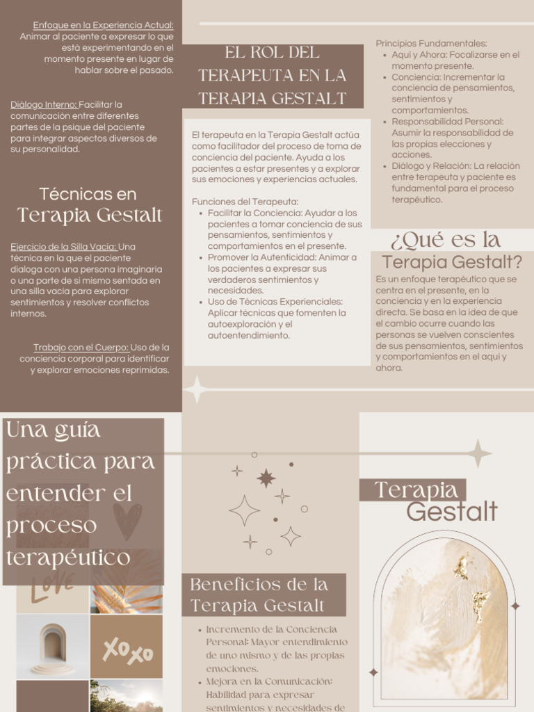 Terapia Gestalt Enfoque y Técnicas | PDF | Terapia Gestalt | Psicoterapia