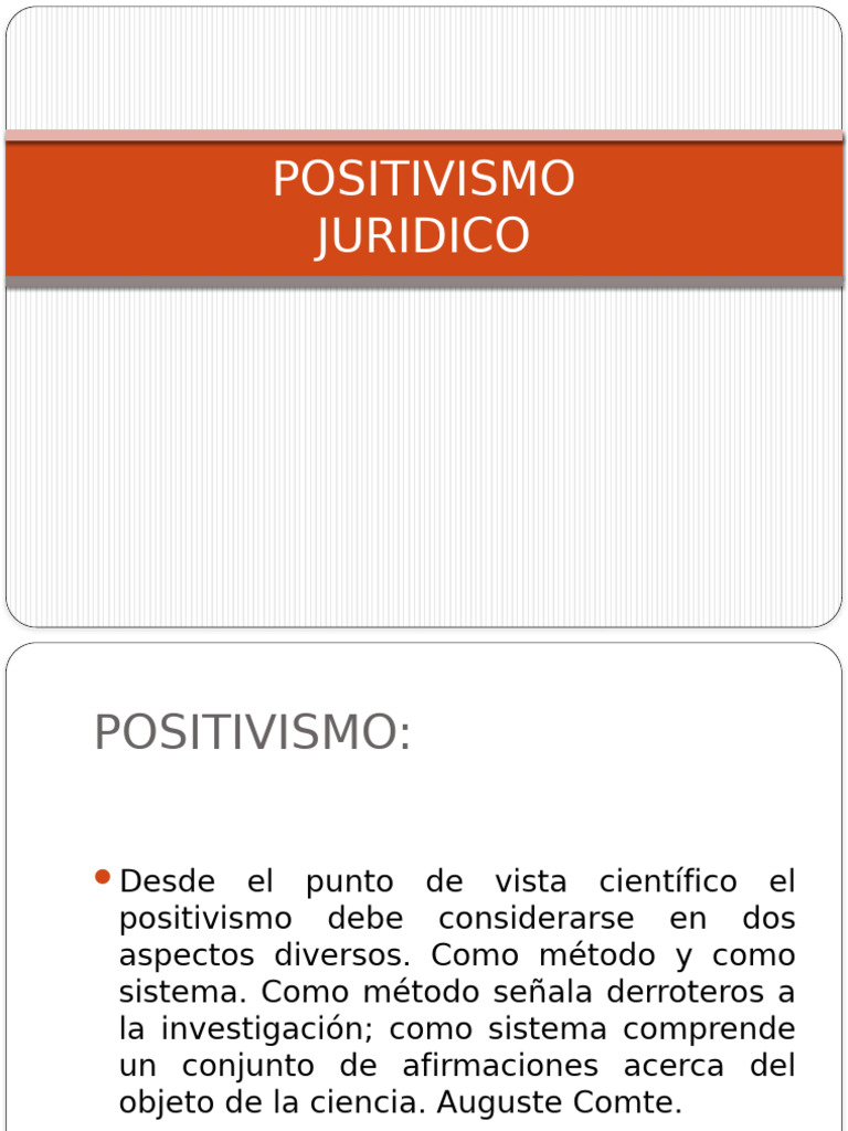 Positivismo Debate Hart-Dworkin Presentación | PDF | Positivismo ...
