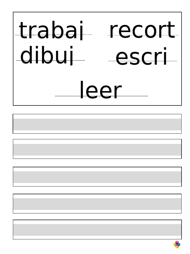 palabras de la semana | PDF