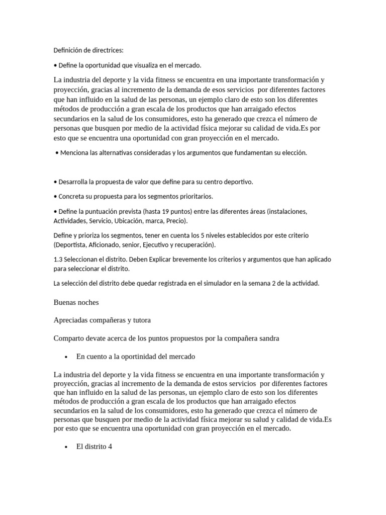 Definición de Directrices | PDF | Mercado (economía) | Economias