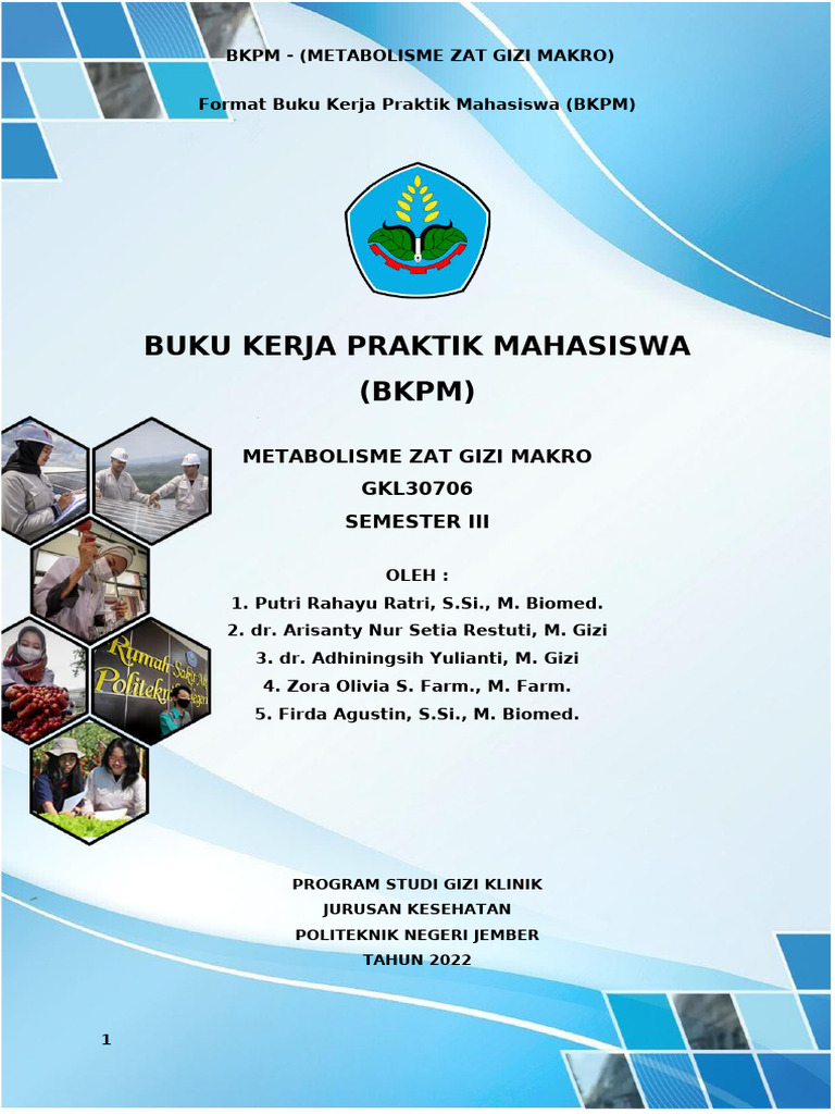 BKPM-GKL30706-Metabolisme Zat Gizi Makro | PDF | Kesehatan Holistik | Sains & Matematika