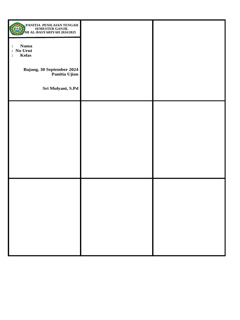 Desain Nomer Dada | PDF