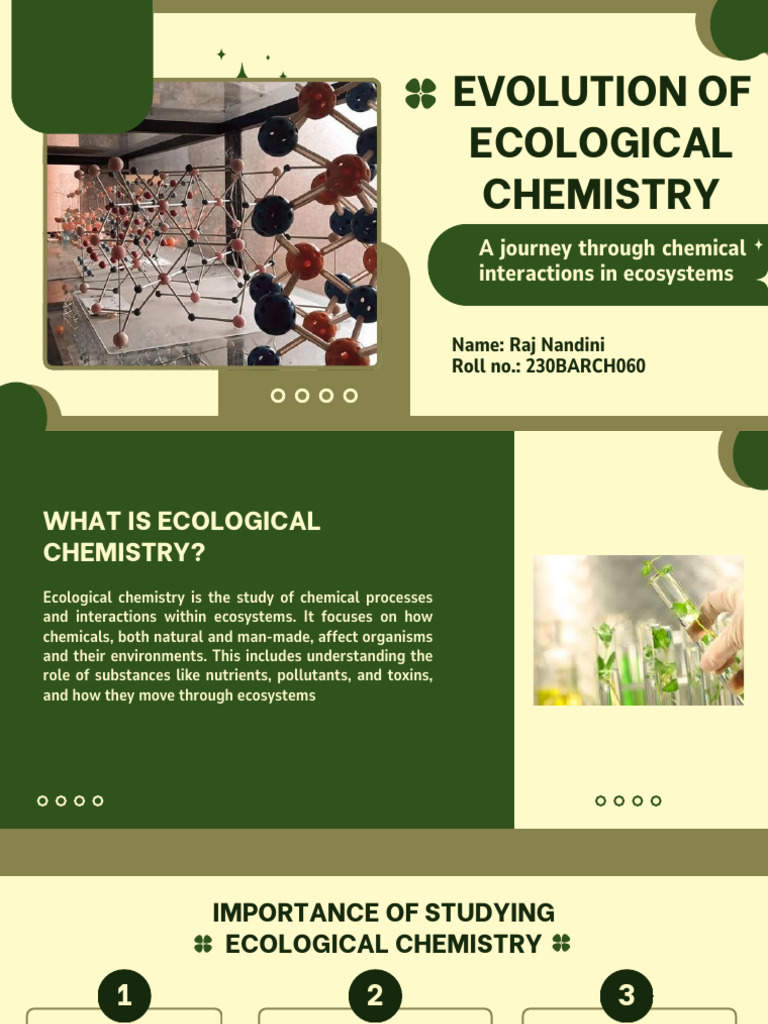 EVOLUTION OF ECOLOGICAL CHEMISTRY | PDF | Ecology | Mimicry