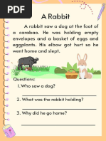 Grade 3 Short Stories | PDF