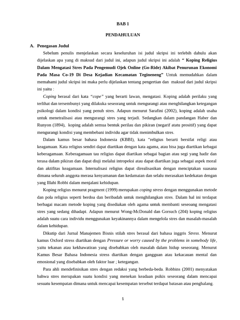 BAB 1 Pipit | PDF | Sains & Matematika