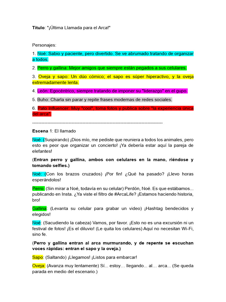 Documento (33) (3) | PDF | Noé | Arca de Noé