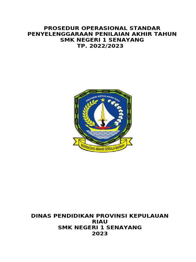 Pos Pat Tp. 2022-2023 | PDF