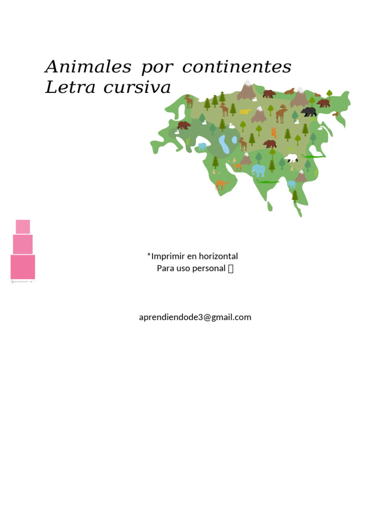 Animales Por Continentes | PDF | Hogar, jardinería y bricolaje ...