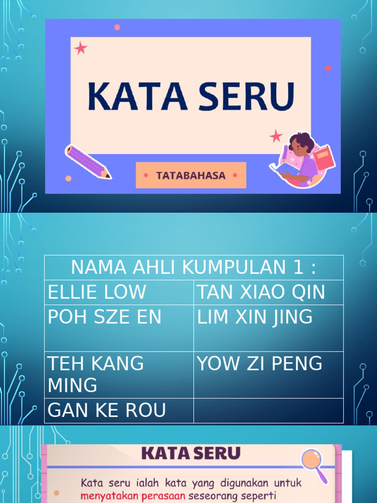 1. KATA SERU | PDF