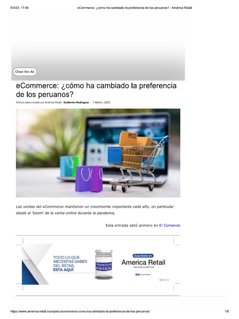Perfil Consumidor Digital Ecommerce | PDF