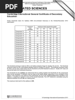 Geography 9696 June 2025 Grade Threshold Table | PDF
