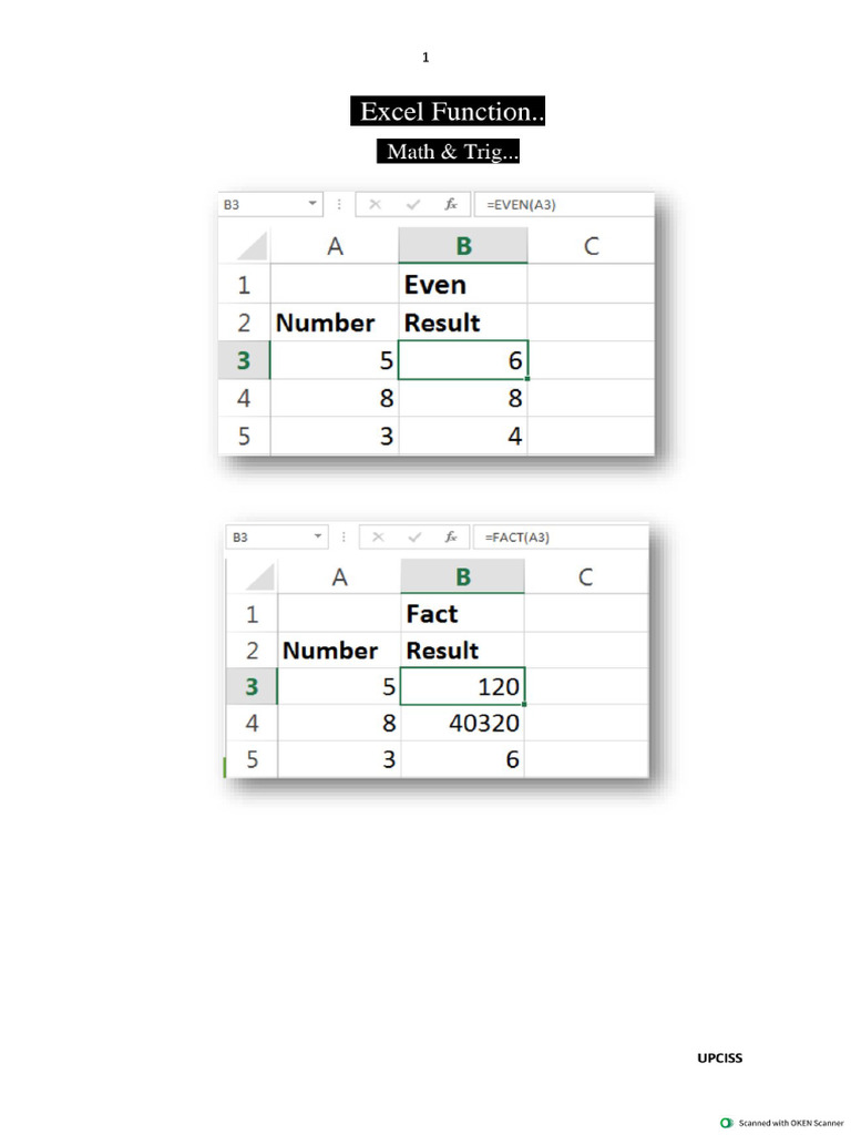 Ms - Excel Function | PDF