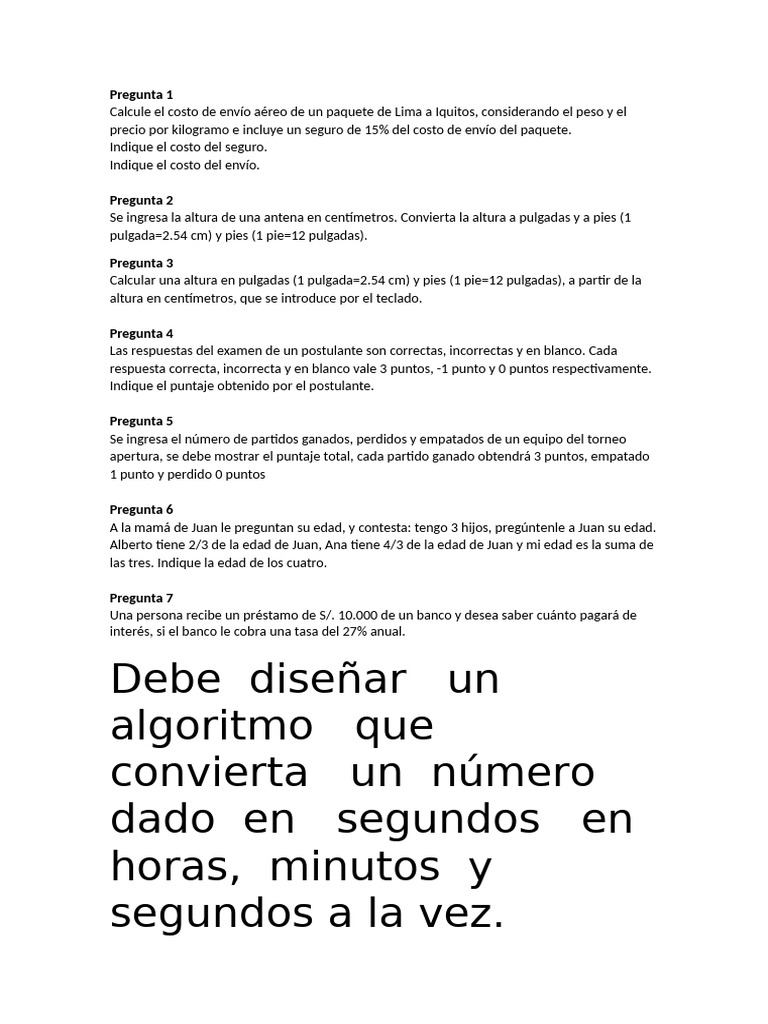 Pregunta Secuenciales 11092024 | PDF